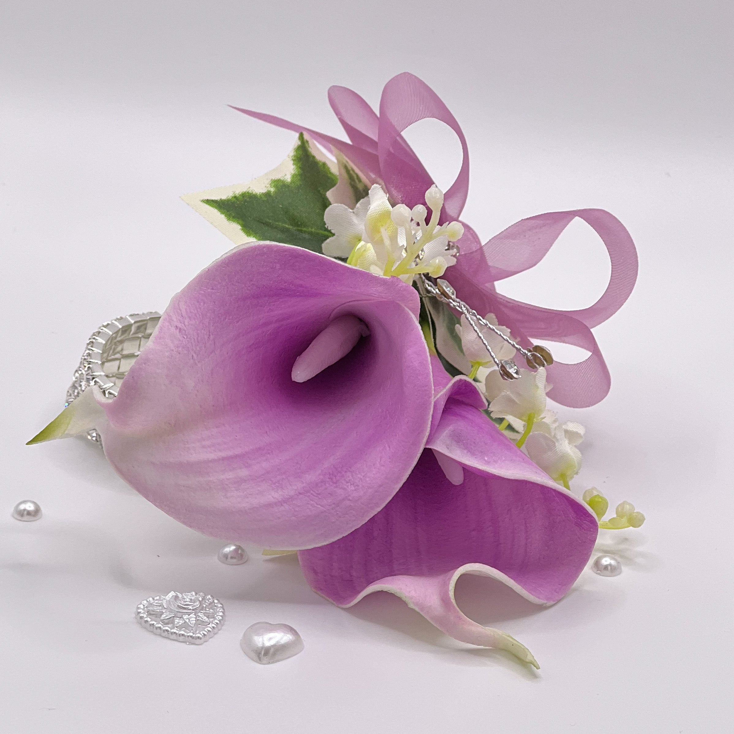 Pink - Debs Corsages – Emma's Little Flower Shop